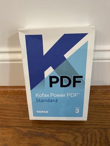 New KOFAX Power PDF Version 3 Standard Seaed Retail Version ...