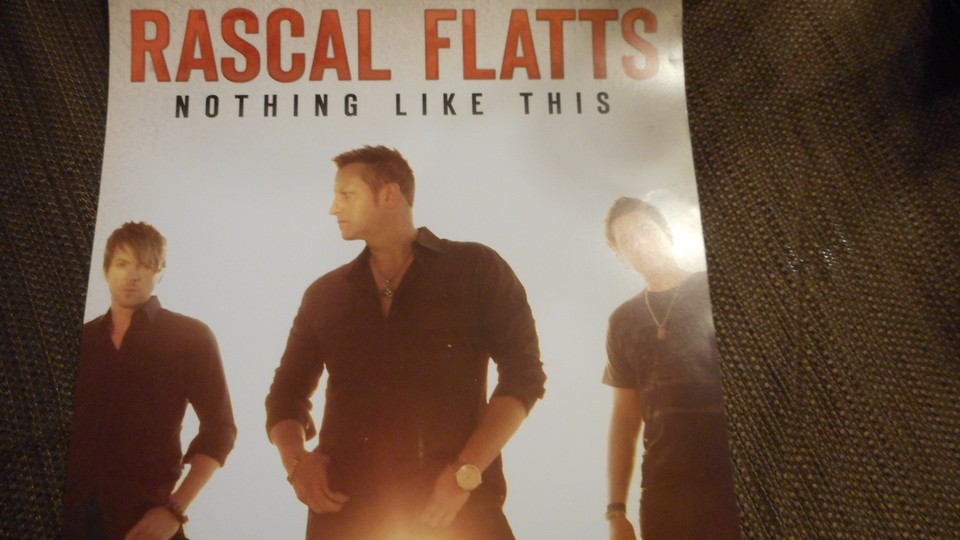 Rascal Flatts Nothing Like This Mini Poster | eBay