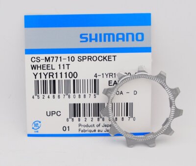 Shimano XT CS-M771-10 Sprocket Wheel Cog 11T for 10 Speed 11-32T ...