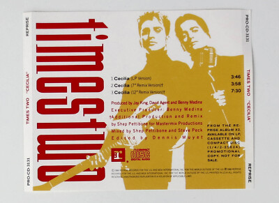 Times Two – Cecilia / Promo CD USA 1988 Sehr gut | eBay