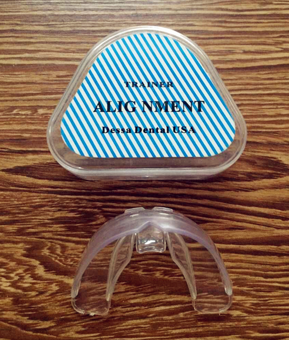 10 Pieces Dental Orthodontic Teeth Braces Tooth Retainer Blue and Clear ...