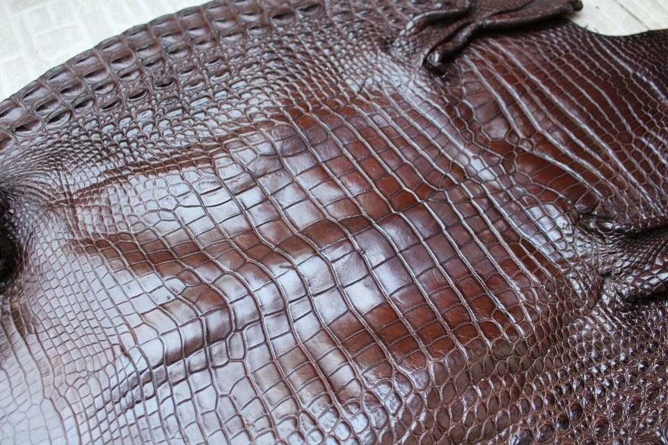 Black Genuine Crocodile Hornback Leather Skin MEN'S BIFOLD Wallet #B11 ...