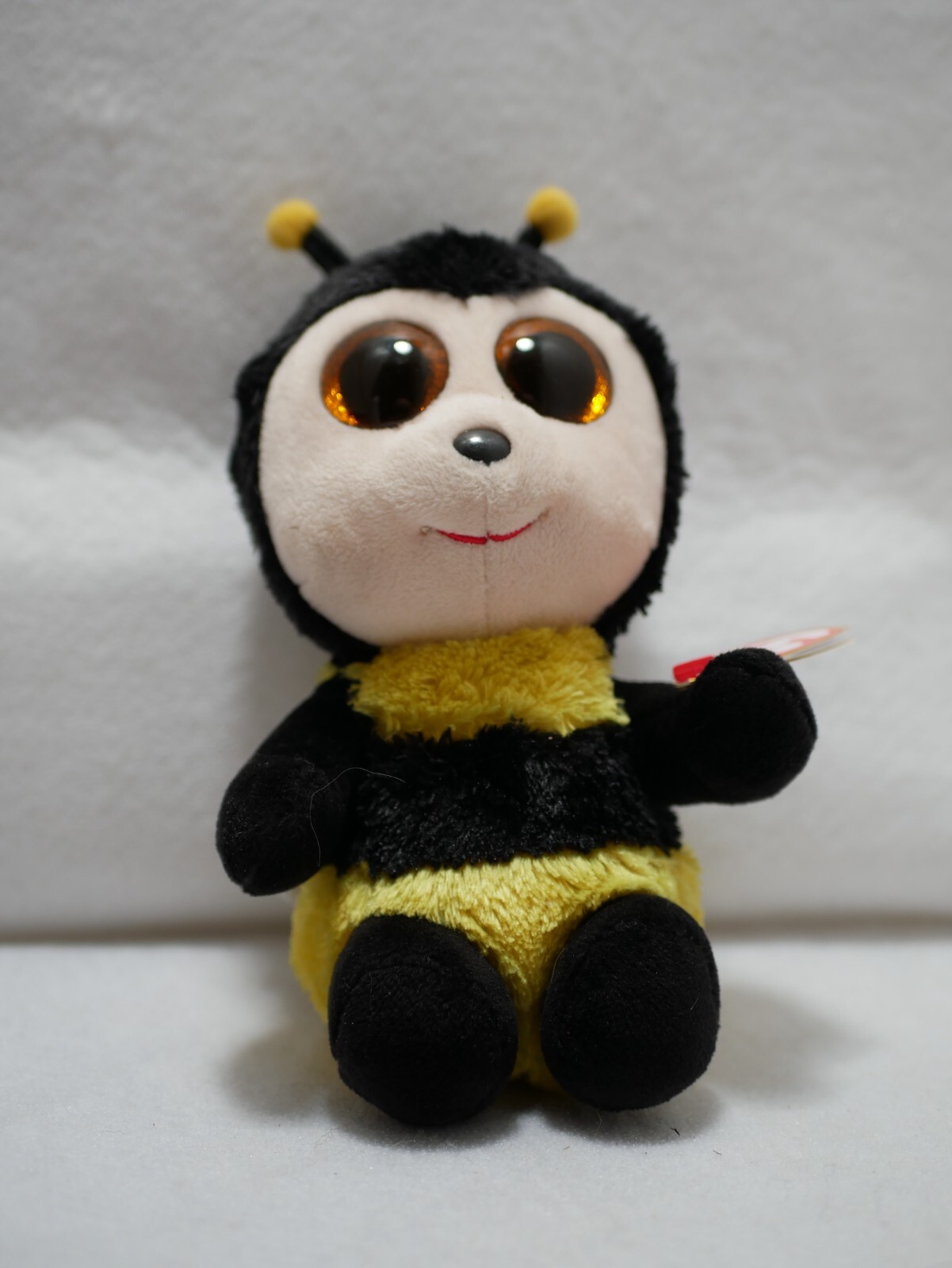 TY Beanie Boos 6" Buzby the Bee Yellow Beanbag Plush Stuffed Toy w ...