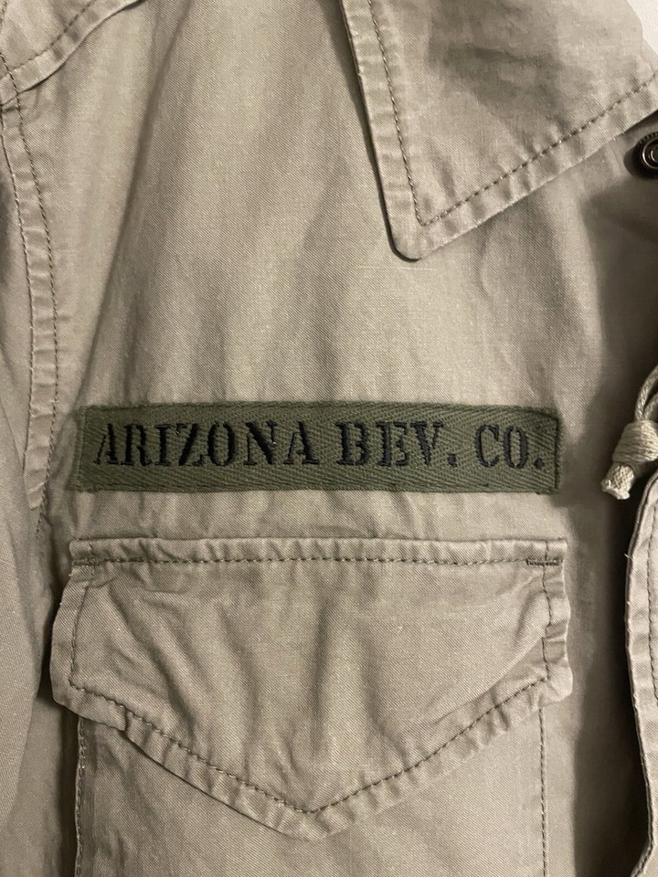 Arizona Iced Tea Jacket Unisex Size Small Military Style Merchandise ...