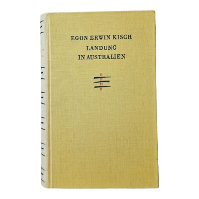 Landing IN Australia Reisebericht Egon Erwin Kisch | eBay Australia