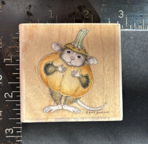 STAMPABILITIES HOUSE-MOUSE 2004 “Little Punkin” Mudpie HM1010 WOOD ...
