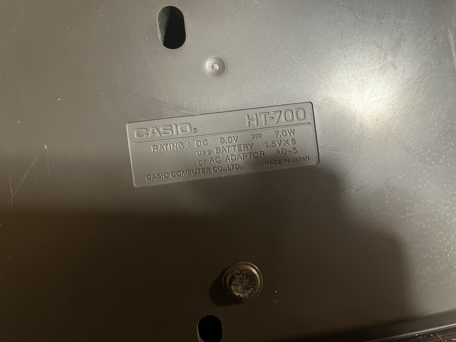 Casio HT-700 Synthesizer Keyboard Tested Works | eBay