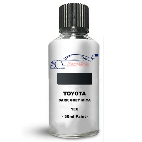 Touch Up Paint For Toyota Rav 4 Dark Grey 1E0 Stone Chip Brush Scrape ...