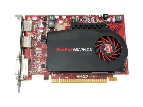 Dell AMD FirePro V4900 1GB GDDR5 2-DP & 1-DVI Video Graphics Card ...