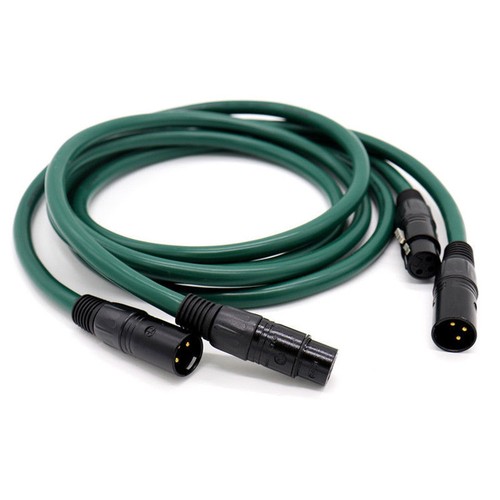 Pair HiFi Audio Copper XLR Cable Balanced Cables Signal Wire 3PIN ...