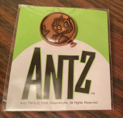 Antz Pin Exclusive Japanese Advertising Promo Pinback Button DreamWorks ...