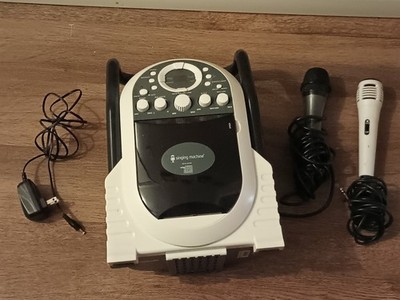 Singing Machine SML505 Portable Karaoke Machine CD Player + extra mic ...