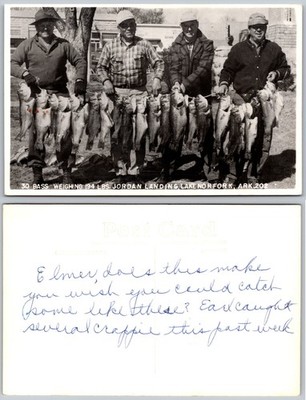RPPC Jordan Landing Lake Norfork AR Photo Postcard | eBay Australia