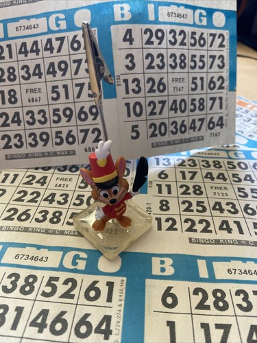 Timothy Q Mouse Dumbo Ticket, Tab Or Photo Holder Bingo | eBay