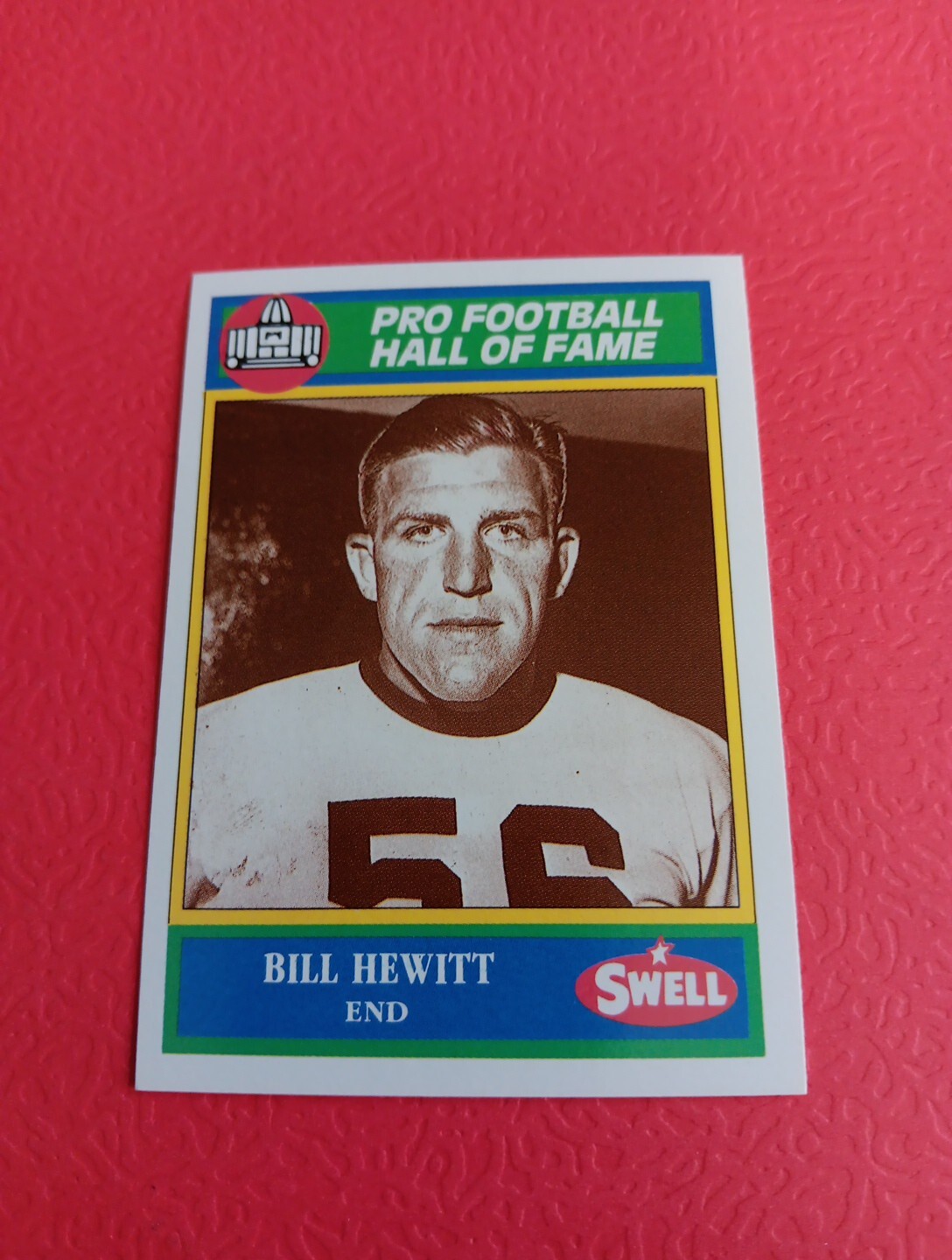 1990 Swell Football Greats #46 - Bill Hewitt - Philadelphia Eagles | eBay