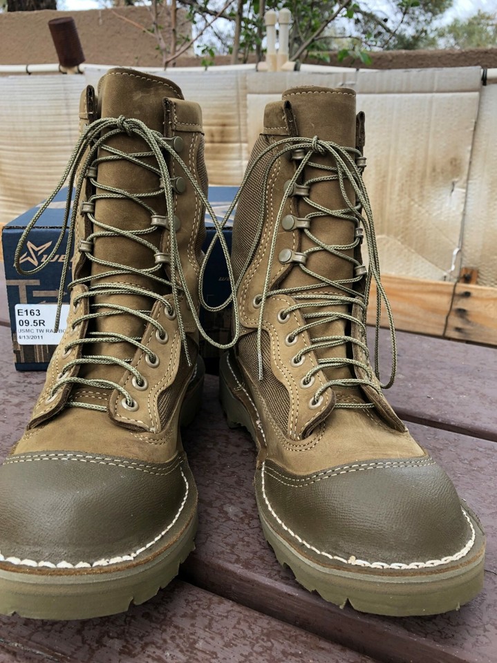 Wellco E163 USMC RAT Temperate Weather Combat Boot, Size 9.5R and 9.5W ...