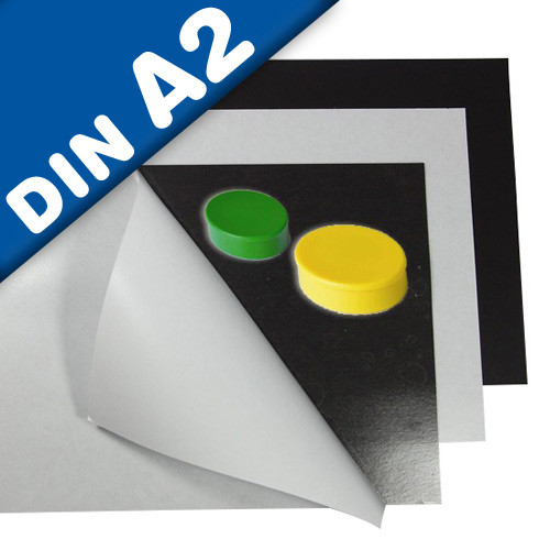 Eisenfolie Ferrofolie selbstklebend DIN-A-Formate Material, Größe&Dicke ...