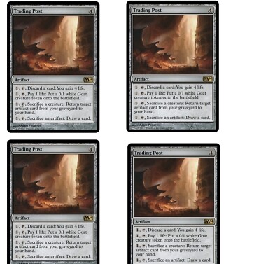 Trading POst x 4 + 10 random rares! mtg rare lot Christmas gift | eBay