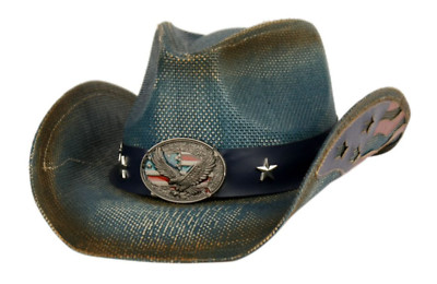 VINTAGE WESTERN COWBOY HATS WITH EAGLE BADGE | eBay