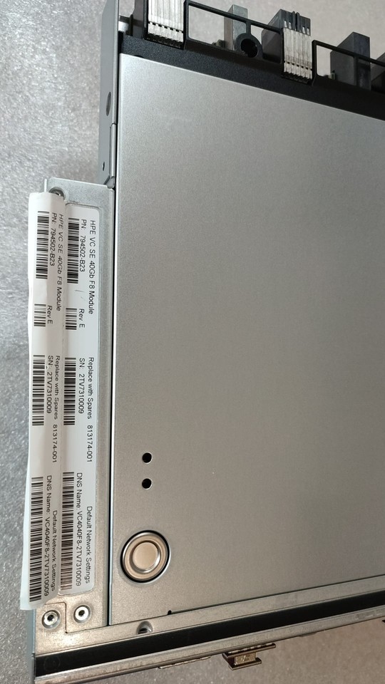 HP VC Virtual Connect SE 40Gb F8 Module Synergy 12000 813174-001 794502 ...