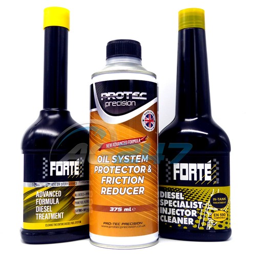Forte Diesel Treatment + Specialist Injector Cleaner + Pro Oil Friction ...