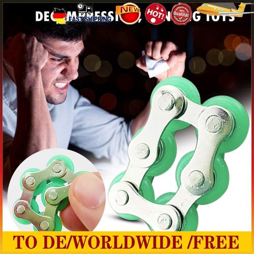 Bicycle Chain Buckle Fidget Toy Anti Stress Anxiety for Kid Adult ...