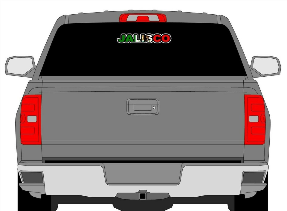 Jalisco Decal Sticker Vinyl Banner Car Truck Sticker Mexico Flag ...