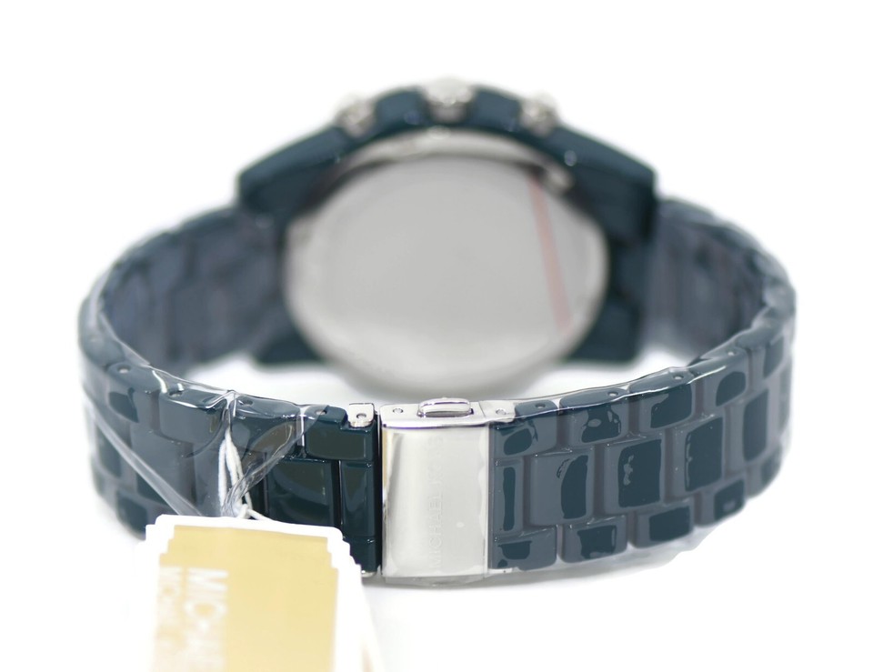 Michael Kors Bradshaw Blue Stainless Steel Watch MK6722 | eBay