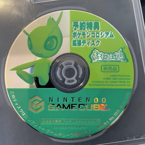 Pokemon Colosseum + Celebi Bonus Disc Nintendo GameCube Japon Testé ...