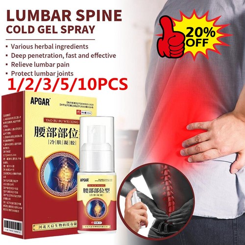 Lumbar Pain Relief Herbal Spray Gently Spray Relieve The Pain, APGAR ...