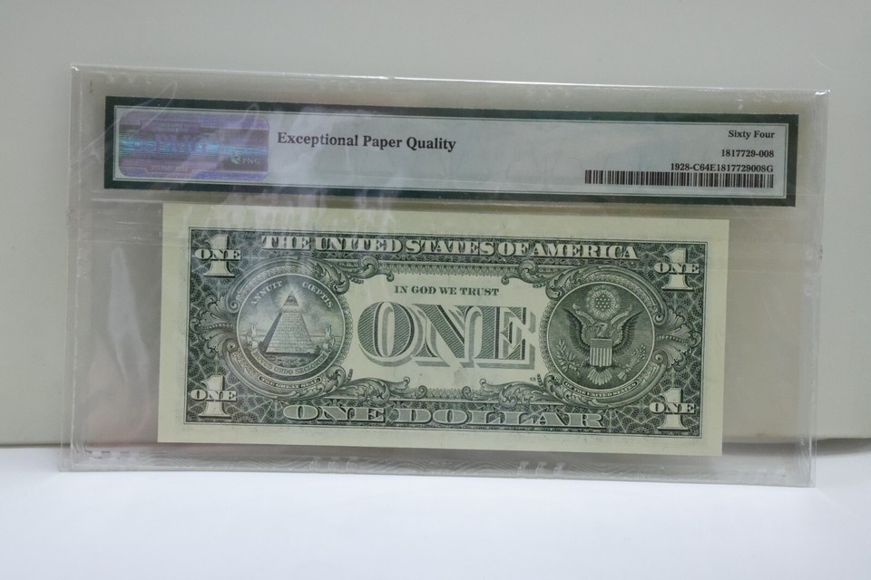 2003 US $1 FRN PMG MS64 EPQ Radar/Repeater 50055005 | eBay