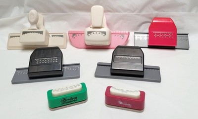 Lot of 7 Decorative Border Edge Paper Punches For Scrapbooking Crafts ...