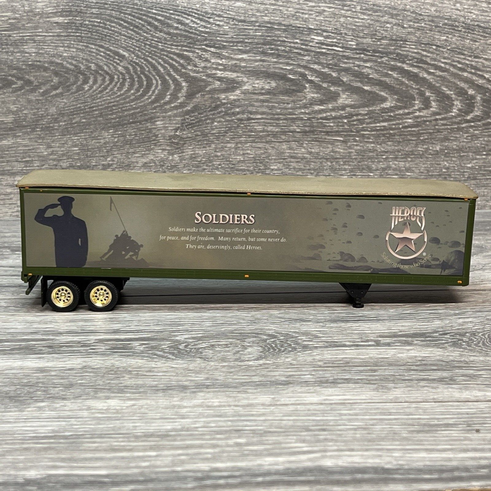 Tonkin Replica 1/53 Heros Series Gold KENWORTH W900L Sleeper Truck ...