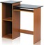 Cherry Black Laptop Desk Computer Table Workstation Writing Storage ...