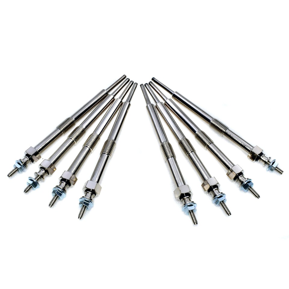 8Pc Ignition Diesel Header Glow Plug for Chevy Express Silverado Sierra ...