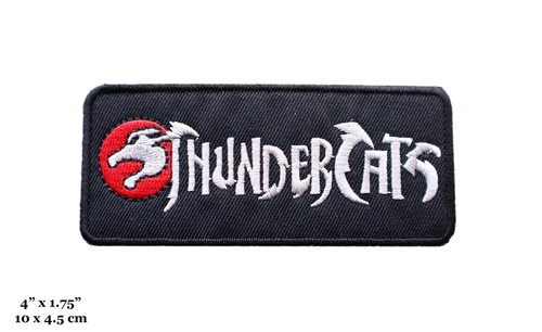 ThunderCats Black Square Logo Embroidered Iron On Patch | eBay