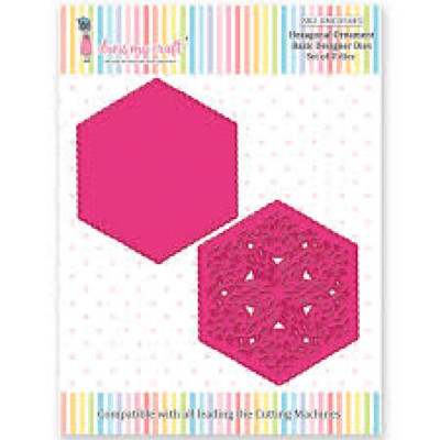 Dress My Craft Metal Cutting Dies - HESAGONAL ORNAMENT BASIC DESIGNER ...