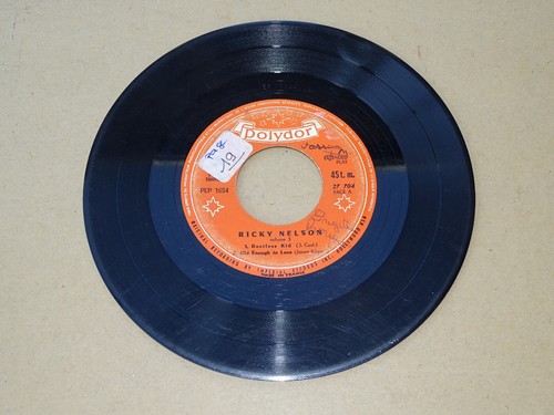 Ricky Nelson (RIO BRAVO) - Restless Kid *** 1960 - 45T EP - 27 704 {D ...