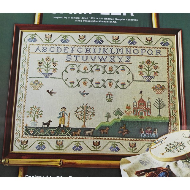Vintage Paragon Needlecraft Cross Stitch Alphabet Sampler Kit 0556 for ...