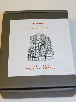 STARBUCKS Reserve Roastery NYC WOODEN JIGSAW PUZZLE 140 Piece ...