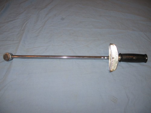 SK WAYNE 0-100 FOOT POUND BEAM STYLE TORQUE WRENCH 1/2" DRIVE FT LB ...