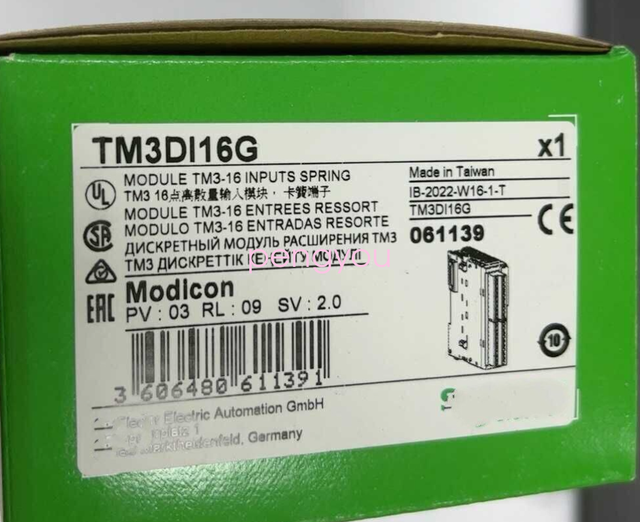 Modicon TM3 Discrete I/O Input Module (TM3DI16G) for sale online | eBay