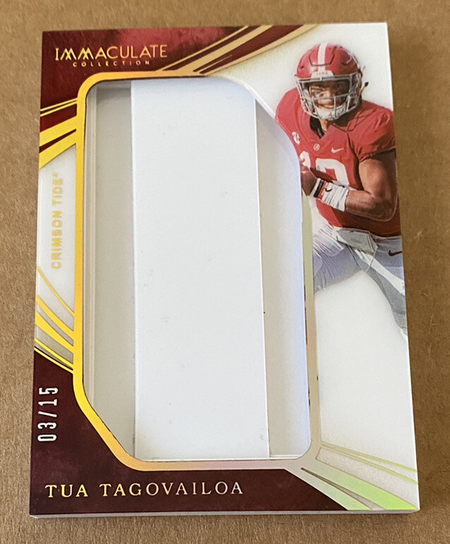 TUA TAGOVAILOA 2020 Immaculate Rookie Helmet Team Logo Helmet Sticker ...