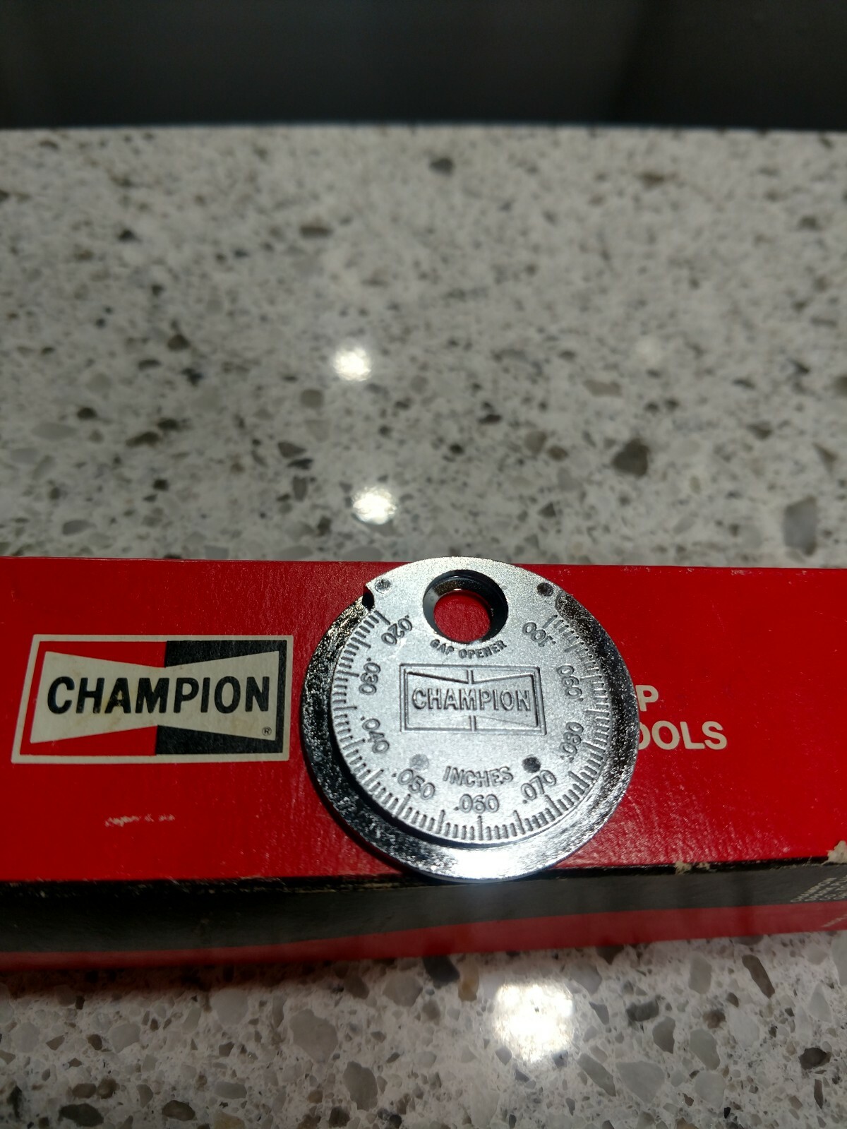 FREE SHIPPING! NEW Champion Spark Plug NOS CT-481 gap tool Made in the ...