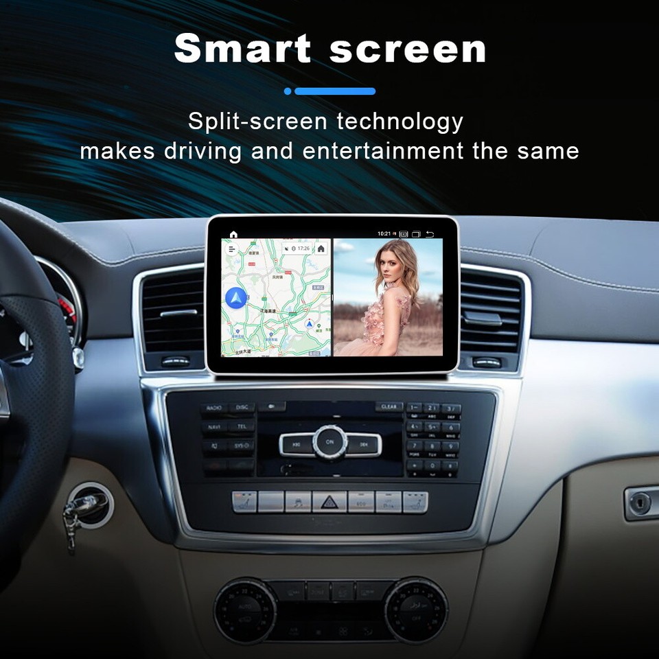 Android Car GPS Navigation Auto Wifi Carplay 6+128GB For Benz GLE W166 ...