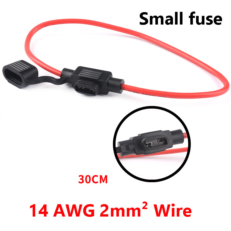 12/14/16/18 AWG Inline Fuse Holder to Accept Mini Blade Fuses Splash ...