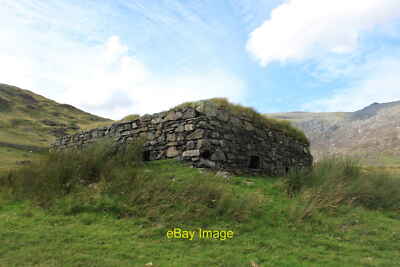 Photo 6x4 Pillbox at Roman Camp overlooking Nantgwynant Moel Berfedd ...