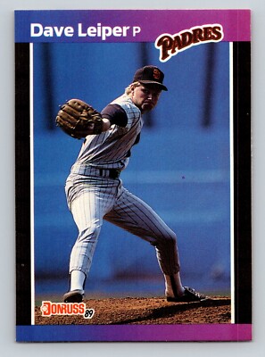 Dave Leiper 1989 Donruss #465 San Diego Padres | eBay