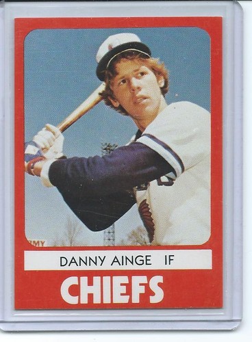1980 SYRAUSE CHIEFS SET 23 CARDS DANNY AINGE MINT ROOKIE TORONTO BLUE ...