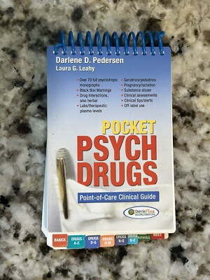 Pocket Psych Drugs : Point-Of-Care Clinical Guide by Darlene D ...